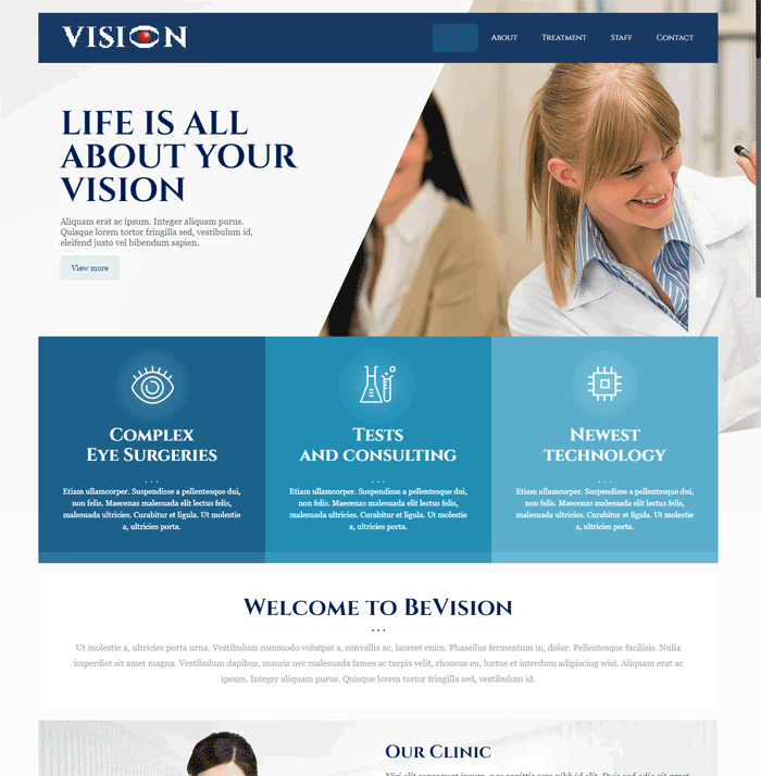 Vision Website Design | Divi Websites - Website design with Divi Theme